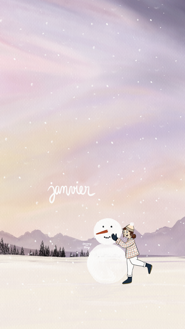 Hello Janvier ! // Fonds d'écran & printables à télécharger