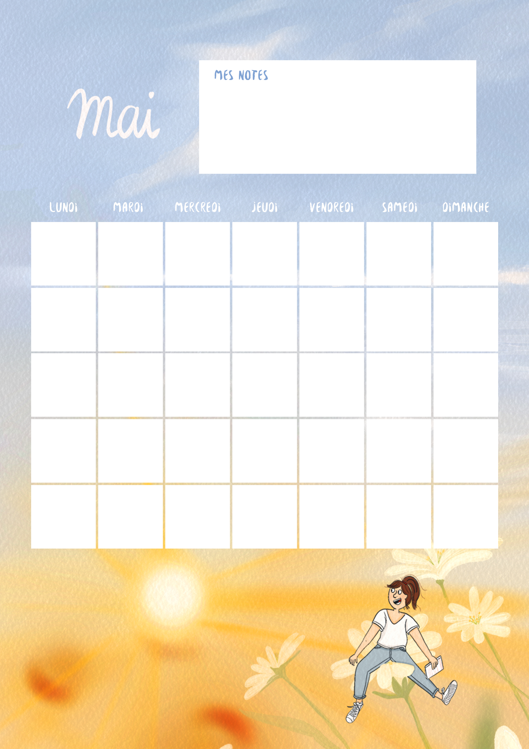 Hello Mai ! // Fonds d'écran & printables à télécharger